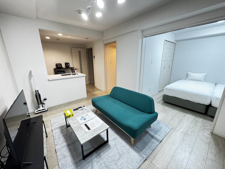 H203/new Open 2025.10/new Built/2beds/3ppl./wi-fi - Sapporo