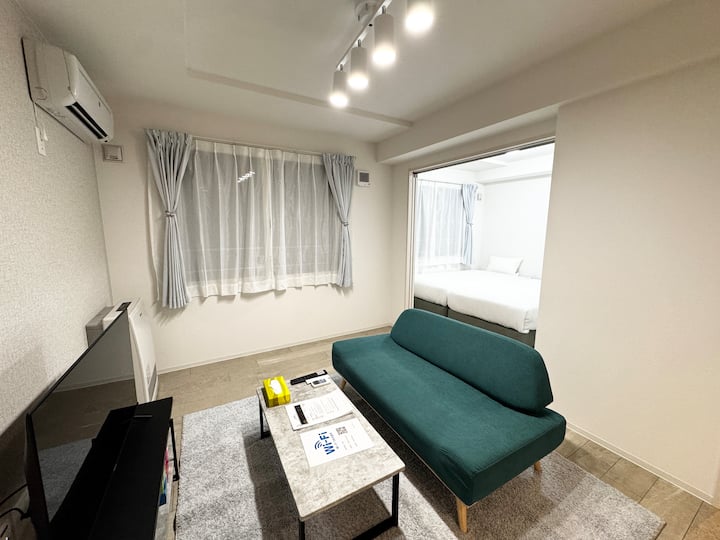 H205/new Open 2025.10/new Built/2beds/3ppl./wi-fi - Sapporo