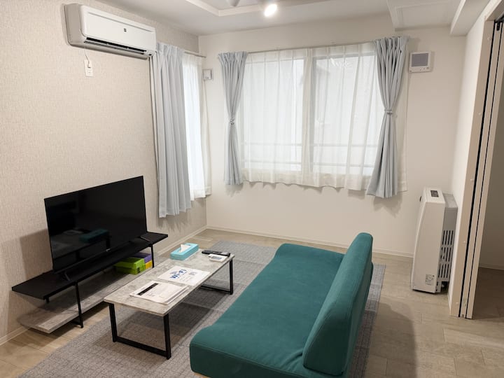 H206/new Open 2025.10/new Built/2beds/3ppl./wi-fi - Sapporo