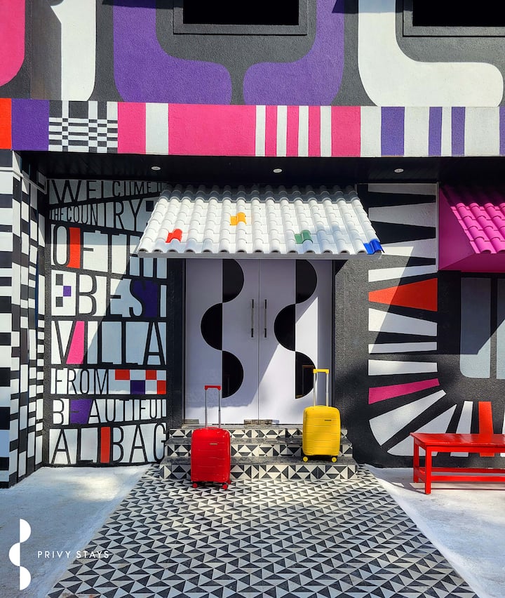 Frida Nest By Privy Stays, Alibag W/pool & 2 Beds - Alibag