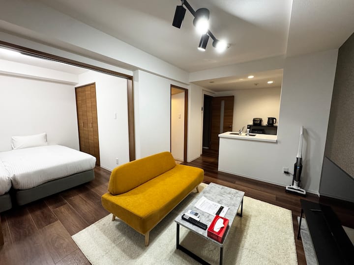 H405/new Open 2025.10/new Built/2beds/3ppl./wi-fi - Sapporo