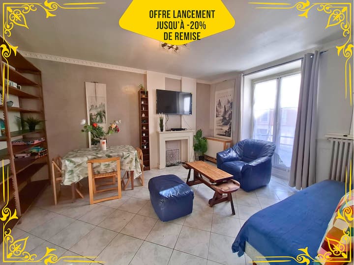 Séjour Urbain 6 Min De Paris Idéal Familles & Pro - Maisons-Alfort