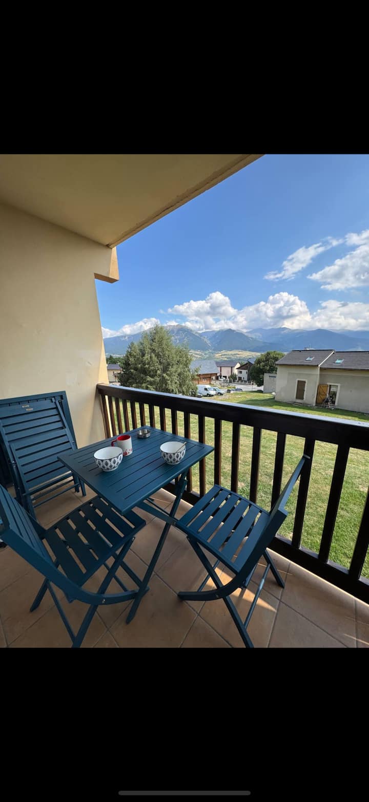 Studio Lumineux – Balcon Et Vue Montagne - Saillagouse