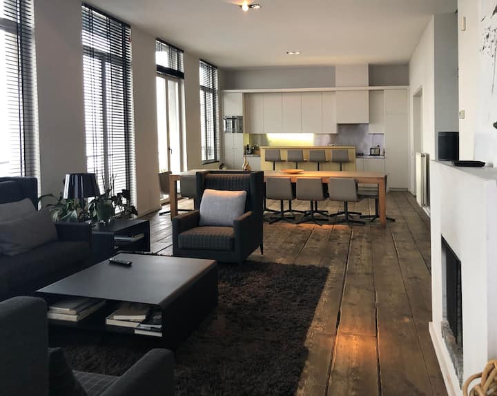 150m2 Loft (Terras & River View) 'Loft O' -