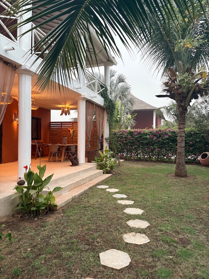 Villa Keur Bohème - Un Havre De Paix à Saly - Senegal