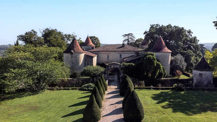 Location D'exception - Château Couronneau Complet - Sainte-Foy-la-Grande