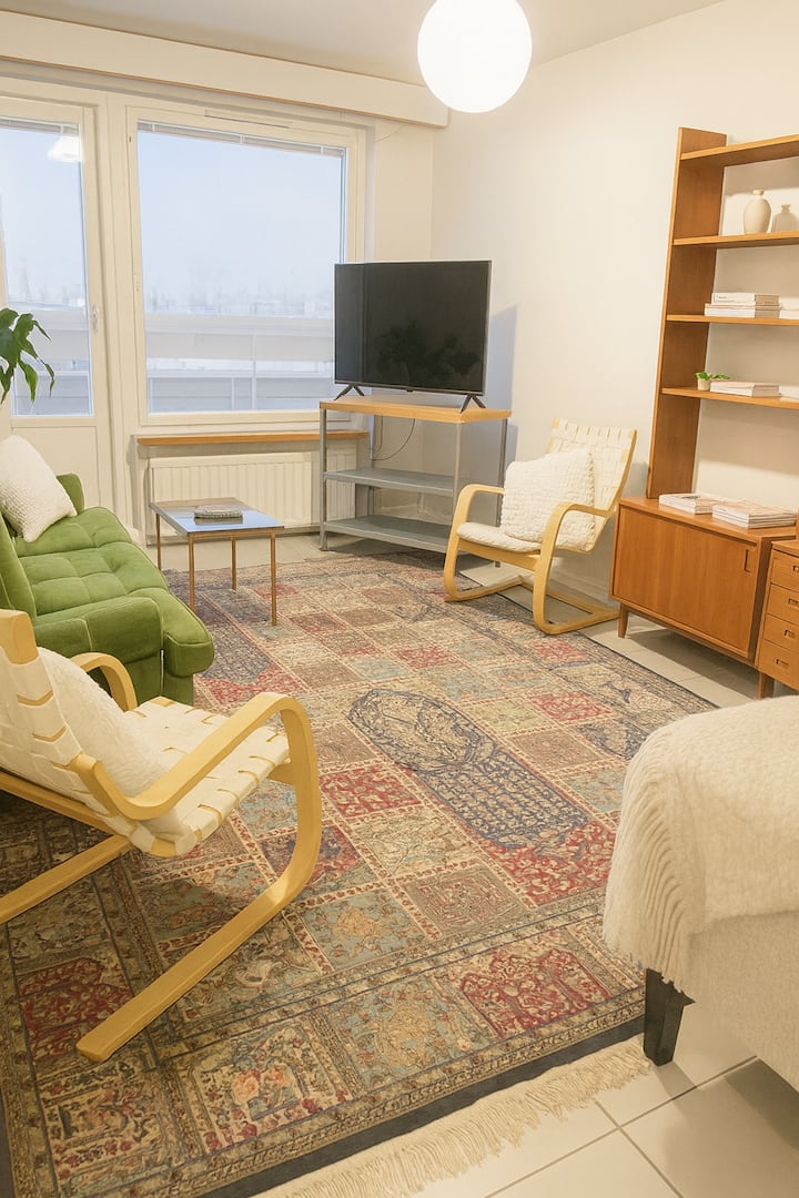 Upea Kaksio Jokinäkymällä - Kajaani