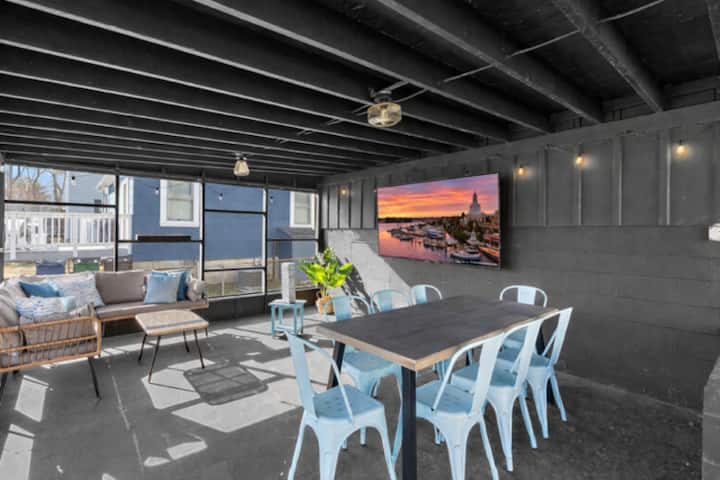 1 Mile To Downtown, Pet Friendly, Fenced, Fire Pit - Annapolis, MD