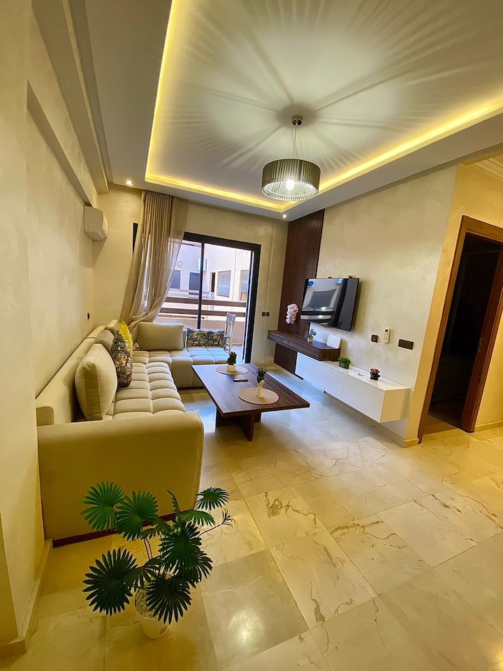 éLégant Appartement Avec Piscine Au Centre Gueliz - Marrakech