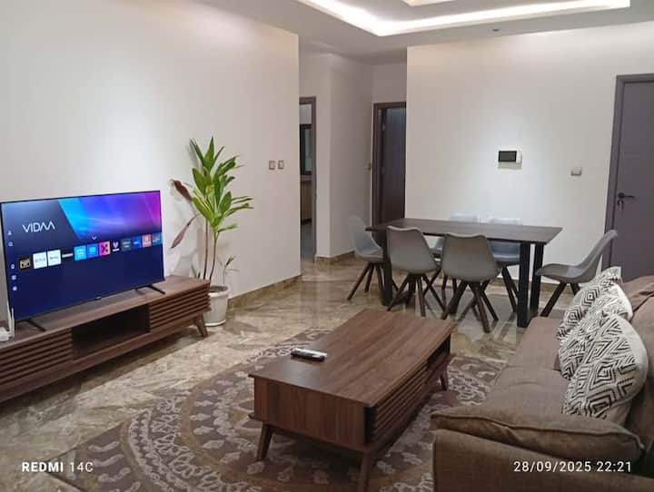 T3 Lumineux Palmeraie – Balcon & Sécurité 24/7 - Abidjan