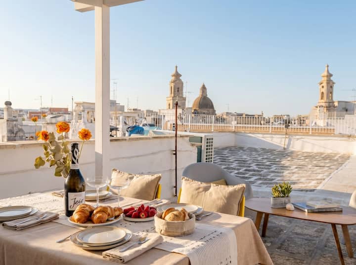 Casa D'arte - Cozy Stay With Terrace - Monopoli