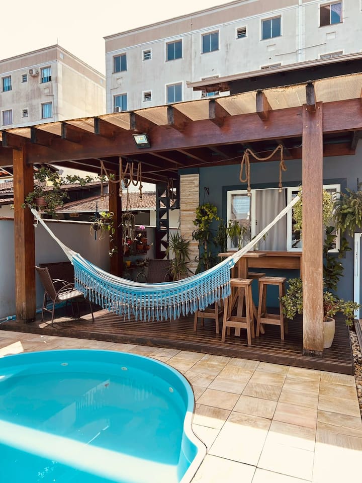 Studio 60m2, Piscina - Pet Friendly, Acesso Br101 - Brasil