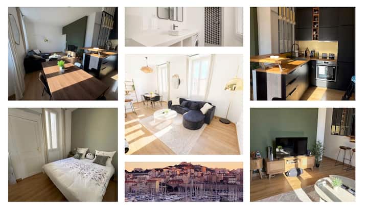 2 Pièces Lumineux à 10min Des Plages - Marseille