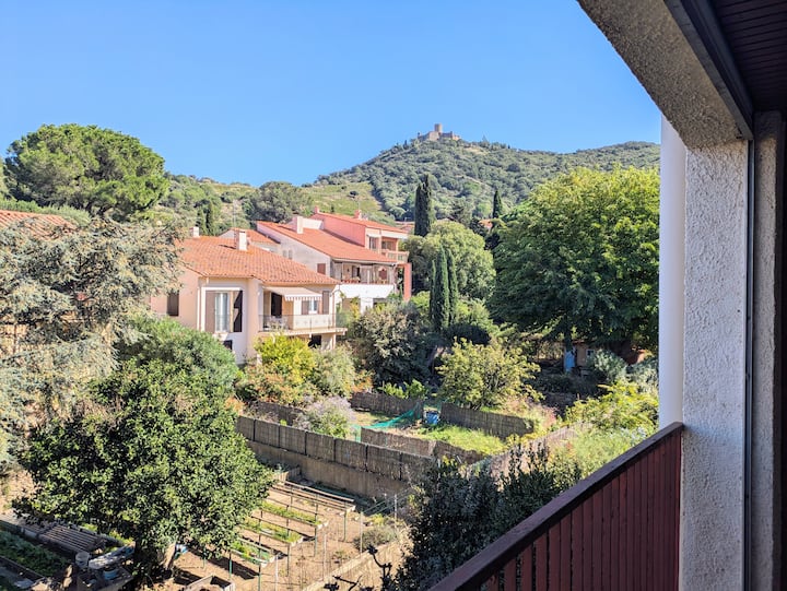 Studio Faubourg • Vue Fort & Moulin • Parking - Collioure