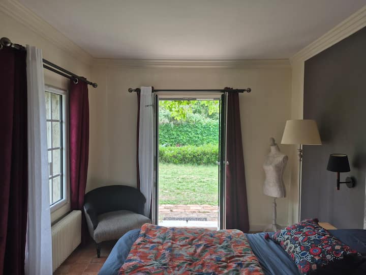 Le Boudoir - Chambre Avec Piscine - Val De Loire - Sully-sur-Loire