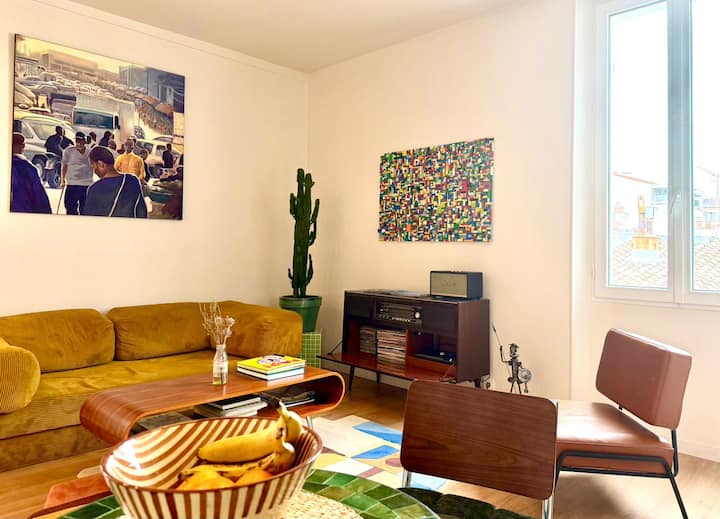 Appartement Calme Et Lumineux Vers Le Cours Julien - Marsella