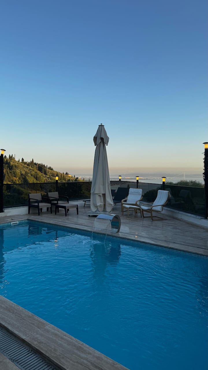 Villa Korkmaz ÖZel ıSıtmalı Havuzlu Doğa Manzaralı - Karamürsel