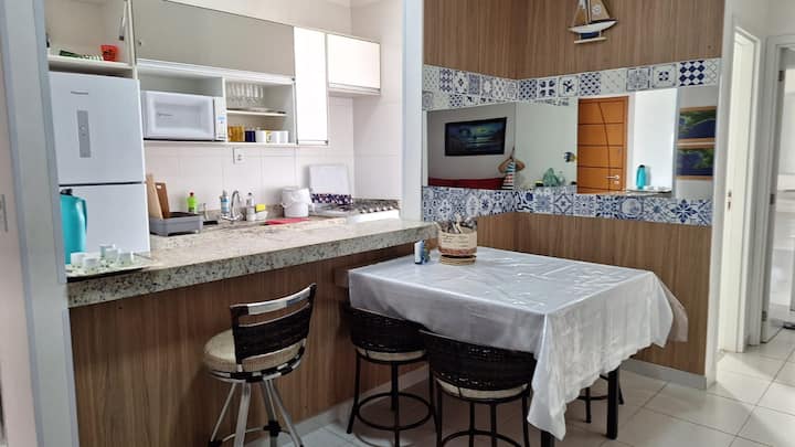 Apto Em Ubatuba(praia Grande), Mobiliado, 2 Dormit - Ubatuba