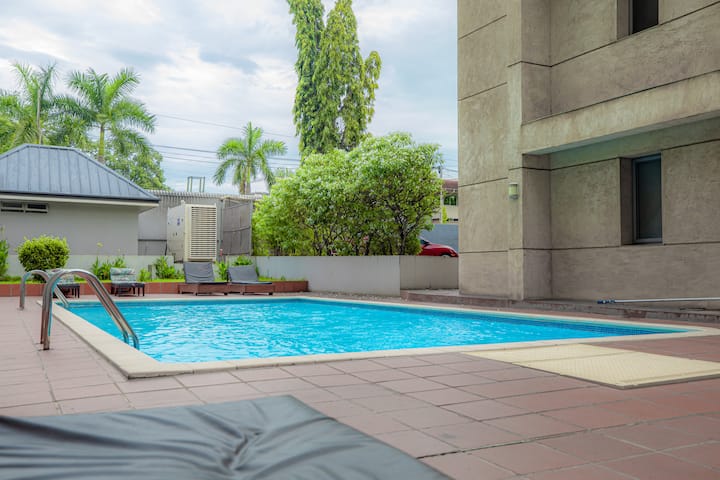 Tiny Studio Airport • Wi-fi • Smart Tv• Gym • Pool - Accra