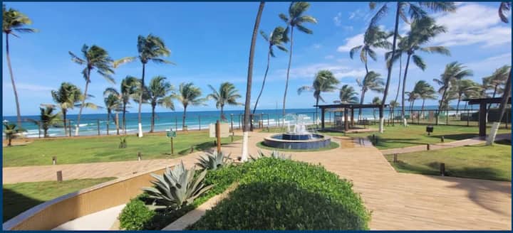 Pé Na Areia, Exclusivo Residencial Com Serviços! - Lauro de Freitas