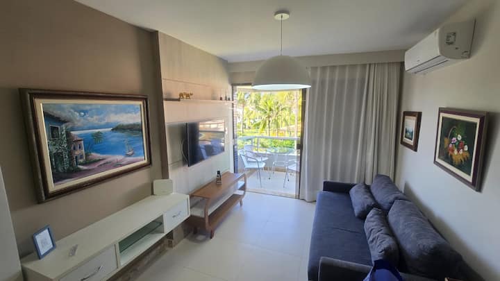 Pé Na Areia, Exclusivo Residencial Com Serviços! - Lauro de Freitas