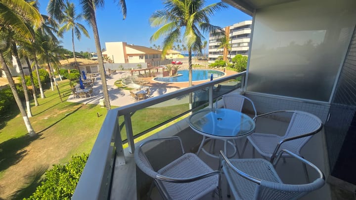 Pé Na Areia, Exclusivo Residencial Com Serviços! - Lauro de Freitas