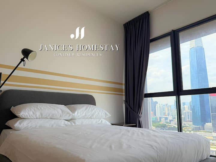 #17 Continew Residence 2bed2bath Trx Ikea 1-6pax - Cheras