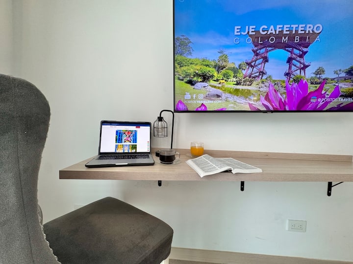 Studio - Pool, Gym, Fast Wifi - Parque Del Cafe - Armenia