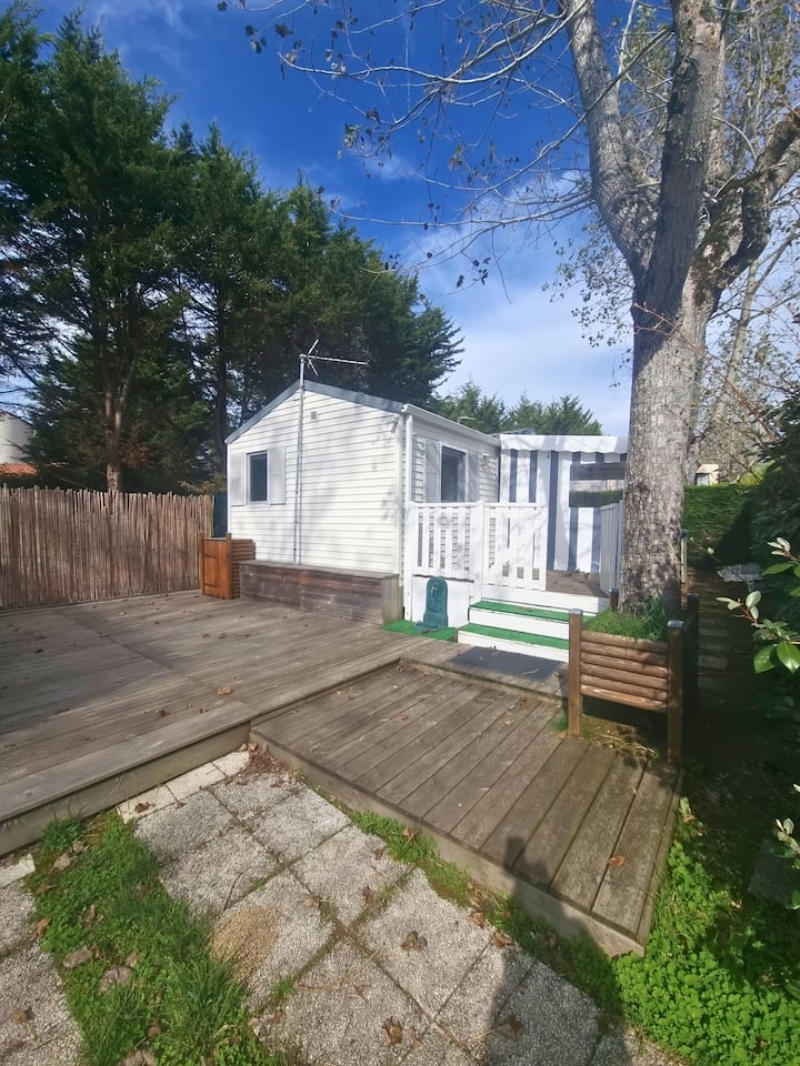 Charmant Mobil-home Proche De La Mer, Chauffé - La Bernerie-en-Retz