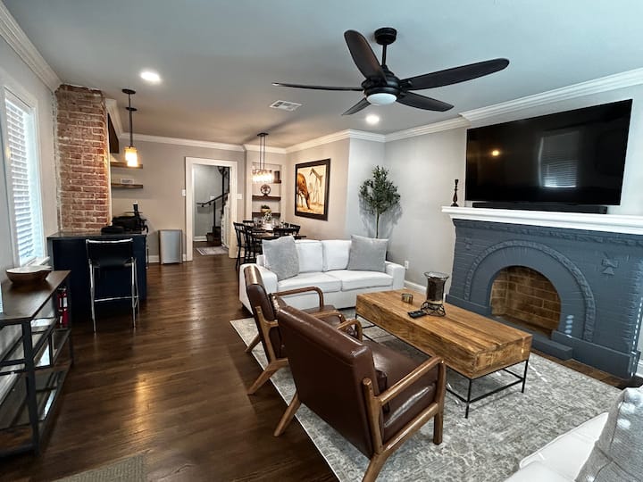 Luxury 3br Home Near Ou Med, Downtown & Plaza - Deep Deuce - Oklahoma City