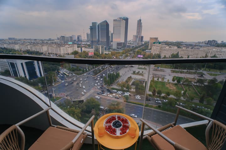 Akash Apartments - Vue Sur La Ville De Tachkent - Ouzbékistan
