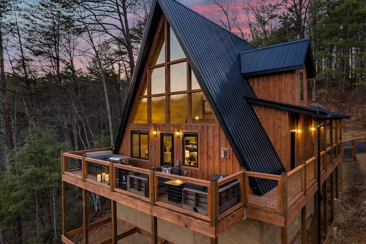 A New Luxury Cabin. Great Views And Location! - États-Unis