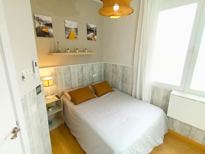 Confortable Habitación 15' Del Centro Y Bernabéu - 마드리드