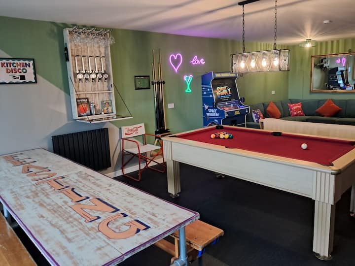 The Games Room - Fun Pad Near Hay On Wye - Hay-on-Wye