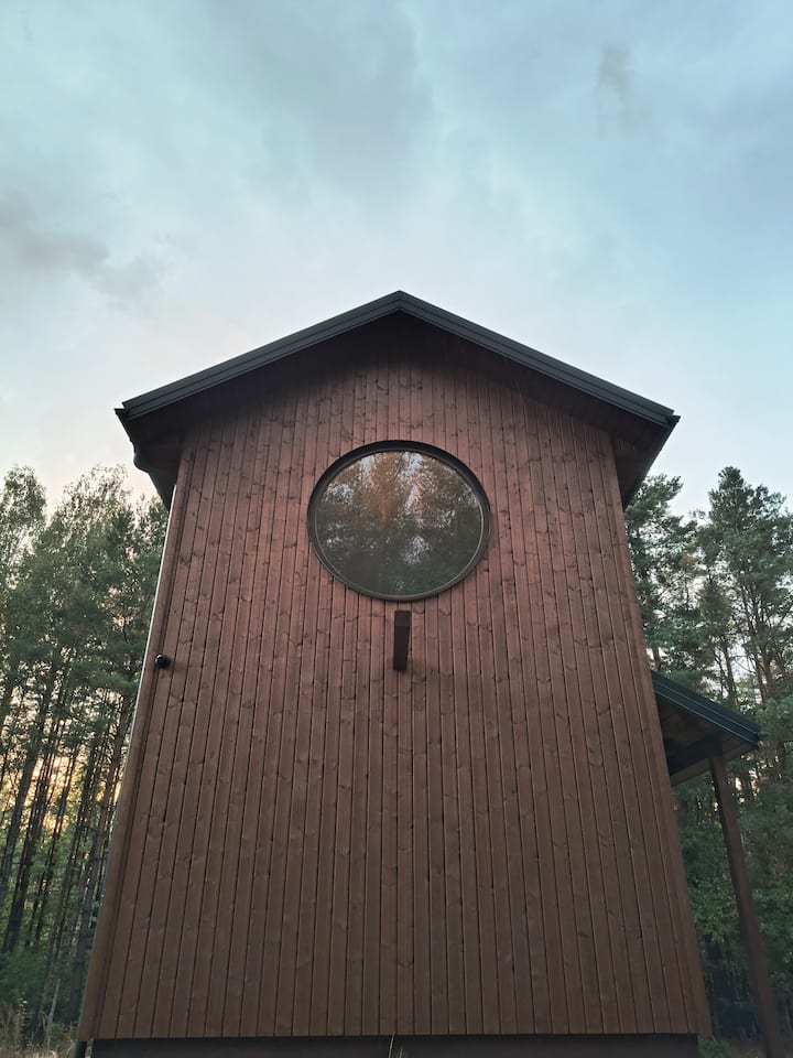 Wooden Chalet X Bird House In The Forest - Poland