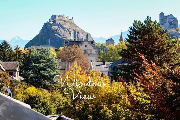 Cocon Ensoleillé Au Cœur De Sion, Vue Splendide. - Sion