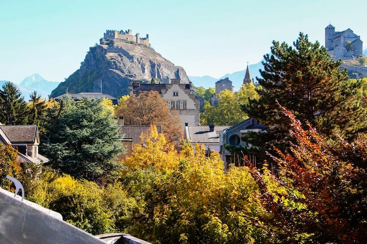 Cocon Ensoleillé Au Cœur De Sion, Vue Splendide. - Sion