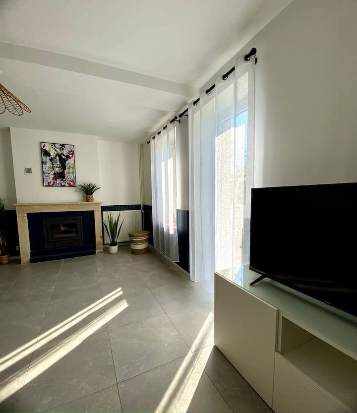 La Petite Vitesse - Maison Cozy Avec Extérieur - La Flèche