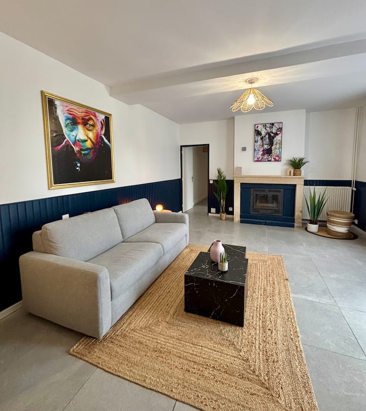 La Petite Vitesse - Maison Cozy Avec Extérieur - La Flèche