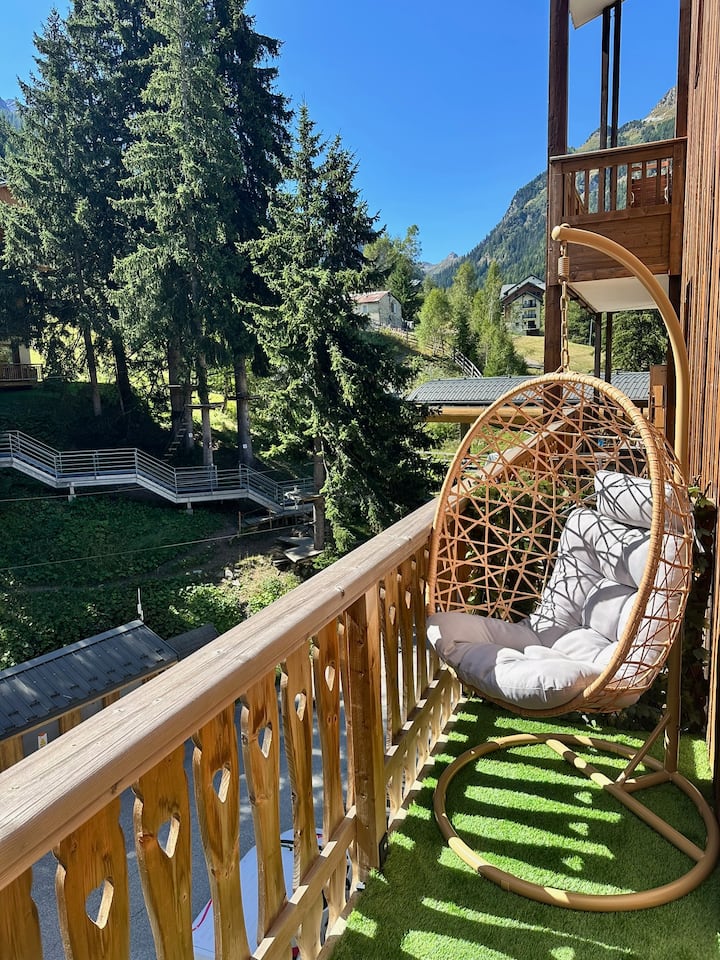 Appartement Cosy à Valfréjus à 50m Des Pistes - Modane