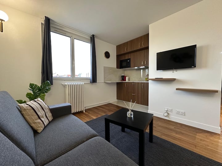 Studio Refait à Neuf, Cosy Et Confortable - Asnières-sur-Seine