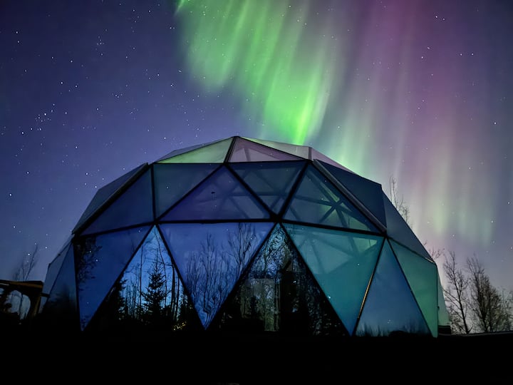 Alaska Sky Dome | Hot Tub + Epic Aurora Views - Alaska