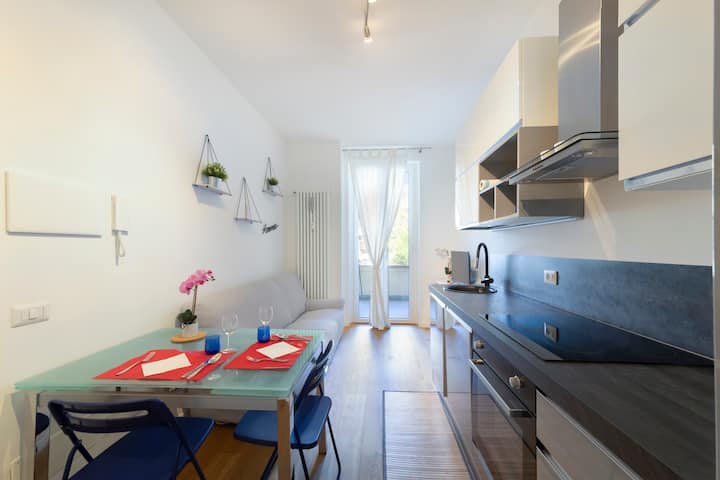 Duomo M1 10 Min Cozy Apartament - Milaan
