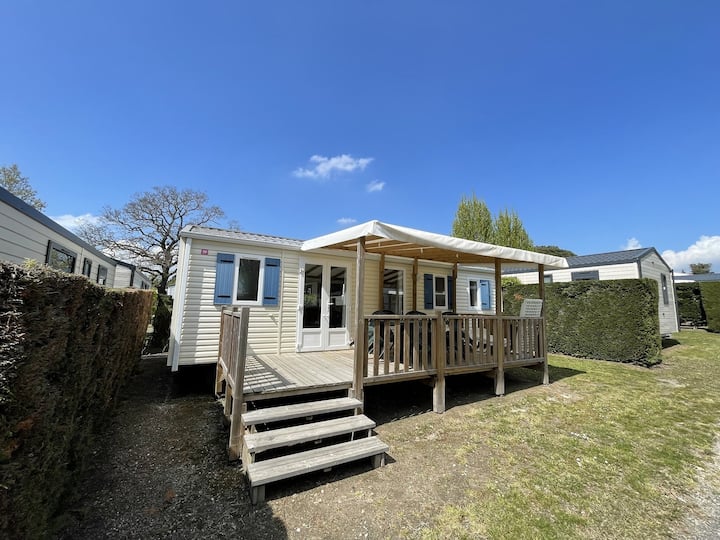 Mobil-home Emotion 4 Pièces 6 Personnes + Tv - Plage Les Moutiers-en-Retz