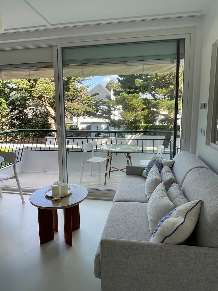 T2 Direct Plage Benoît + Vue/jardin - La Baule-Escoublac