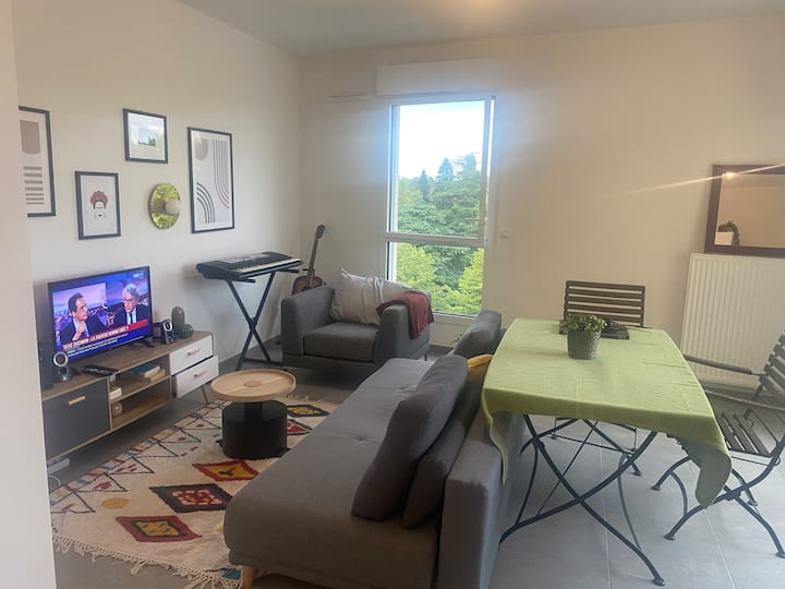 Charmant Appartement Dans Un Quartier Résidentiel - Bron