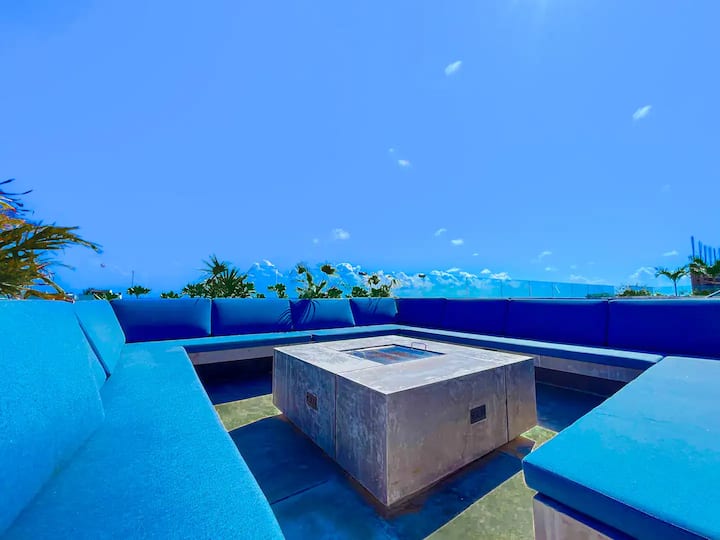 Lujoso Depto. 5th Av. Vista Al Mar Jacuzzi/piscina - Playa del Carmen