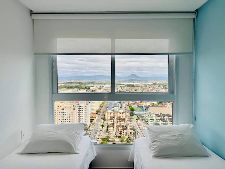 Apê 24º Andar Com Lazer Resort - Vila Velha