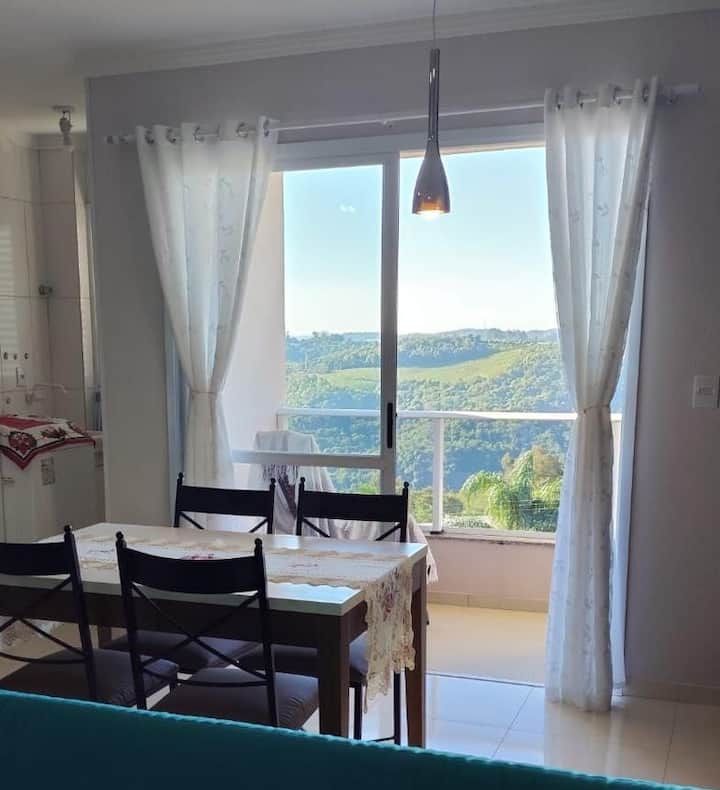 Lindo Apto Na Rota Turística Encantos Da Eulália! - Bento Gonçalves