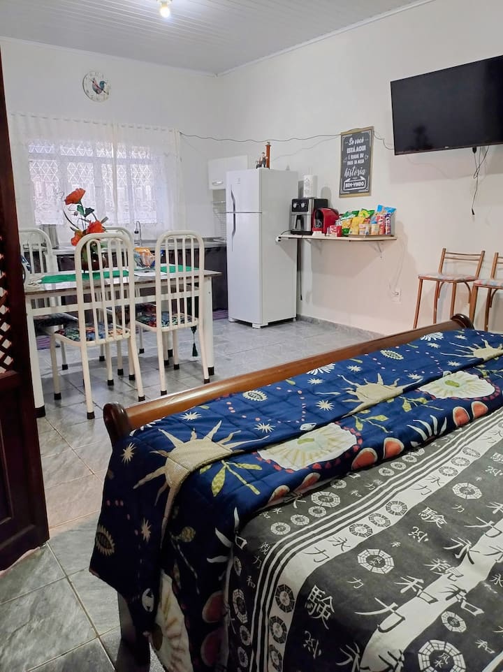 Kitnet C/ Ar-condicionado E Garagem Região Central - São José do Rio Preto